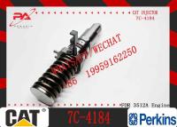 China Diesel Fuel Injector 7C-4184 0R-0906 for Caterpillar 3500A 3508 3512 3516 Engines for sale