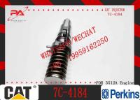 China Diesel Fuel Injector 7C-4184 0R-0906 for Caterpillar 3500A 3508 3512 3516 Engines for sale