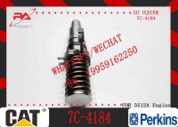 China Diesel Fuel Injector 7C-4184 0R-0906 for Caterpillar 3500A 3508 3512 3516 Engines for sale
