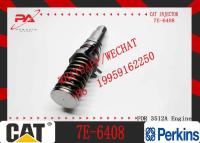 China Common Rail Fuel Injector 7E6408 7E-6408 0R3052 for Cat 3508 3512 3516 Engine Excavator for sale