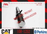 China CAT 10R-1252 224-9090 Fuel Injector for 3512A Engine 2.2 kg High Strength Alloy Steel for sale