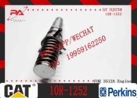 China CAT 10R-1252 224-9090 Fuel Injector for 3512A Engine 2.2 kg High Strength Alloy Steel for sale