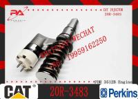 China Genuine Caterpillar 20R-3483 Fuel Injector for 3512B Engine 2.05 kg for sale