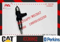 China Caterpillar C4.4 Fuel Injector 4336862 295050-2400 2.05kg Excavator Engine Part for sale