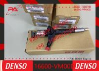 China Common Rail Fuel Injector 095000-6244 16600-VM00D 16600-mb40A 095000-6240 for Engine Navara YD25 for sale