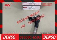 China New Original Fuel Injector 095000-6593 23670-E0010 23670E0010 High-Speed Steel Engine Parts for sale