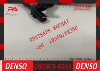 China New Original Fuel Injector 095000-6593 23670-E0010 23670E0010 High-Speed Steel Engine Parts for sale
