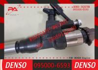 China New Original Fuel Injector 095000-6593 23670-E0010 23670E0010 High-Speed Steel Engine Parts for sale
