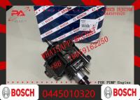 China Excavator Brand New Common Rail Engine System Pump Injection 0445010320 5801439062 for sale