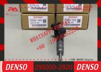 China Construction Machinery Parts Diesel Common Rail Fuel Injector 295050-2910 1J702-53051 295050-2920 for sale