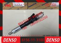 China 095000-1211 New Diesel Fuel Injector 6156-11-3100 for Komatsu Excavator Pc400-7 Pc450-7 6156-11-3300 6156-11-3301 for sale