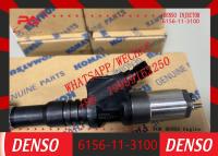 China 095000-1211 New Diesel Fuel Injector 6156-11-3100 for Komatsu Excavator Pc400-7 Pc450-7 6156-11-3300 6156-11-3301 for sale