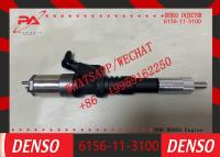 China 095000-1211 New Diesel Fuel Injector 6156-11-3100 for Komatsu Excavator Pc400-7 Pc450-7 6156-11-3300 6156-11-3301 for sale