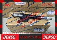 China 095000-1211 New Diesel Fuel Injector 6156-11-3100 for Komatsu Excavator Pc400-7 Pc450-7 6156-11-3300 6156-11-3301 for sale
