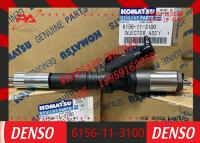 China 095000-1211 New Diesel Fuel Injector 6156-11-3100 for Komatsu Excavator Pc400-7 Pc450-7 6156-11-3300 6156-11-3301 for sale