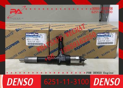 China High Quality 095000-6070 Injector 6251-11-3100 6D125 SAA6D125E Engine Fuel Injector PC400-8 PC450-8 for Komatsu for sale