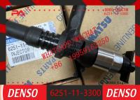 China 2950502750 Common Rail Fuel Injector 295050-2750 6251-11-3300 for sale