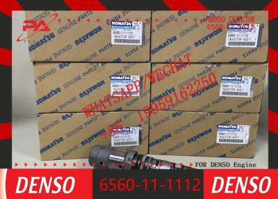 China Excavator Engine Parts Fuel Injector 6560-11-1114 6560-11-1112 6560-11-1113 for PC1250-7 PC1250-8 SAA6D1170E-3 6D170 for sale