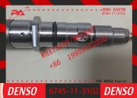 China Truck Engine Parts Common Rail Diesel Fuel Injector 0445120236 6745-11-3102 6745113102 With DLLA118P2203 for sale