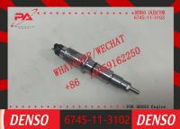 China Truck Engine Parts Common Rail Diesel Fuel Injector 0445120236 6745-11-3102 6745113102 With DLLA118P2203 for sale