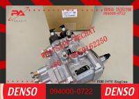 China Diesel Engine Fuel Injection Pump HP0 094000-0722 9-97625496-0 9976254963 For Isuzu Engine for sale