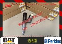 China New OEM Common Rail Diesel Fuel Injector 249-0709 for 374D L Model 2008-2015 Engine Metal 6-Month Warranty for sale