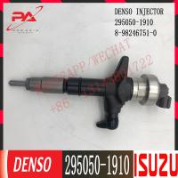 China ISO9001 ISUZU Diesel Injector 295050-1910 8-98246751-0 Common Rail Fuel Injector 12 Months Warranty for sale