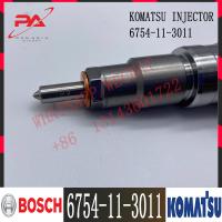 China Komatsu Excavator QSB6.7 Diesel Engine Fuel Injector 6754-11-3011 0445120231 5263262 for sale