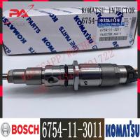 China Komatsu Excavator QSB6.7 Diesel Engine Fuel Injector 6754-11-3011 0445120231 5263262 for sale