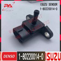 China Isuzu Fuel Pressure Sensor 1-80220014-0 1802200140 24V Diesel Engine Part for sale