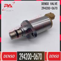 China Suction Control Valve SCV 294200-0670 8-98181831-0 for ISUZU 6HK1 Engine for sale