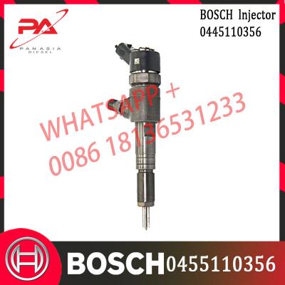 China 0445110356 Diesel Fuel Injector Bosch Common Rail for Yuchai 4F Bus Engine 0445 110 356 ISO9001 for sale