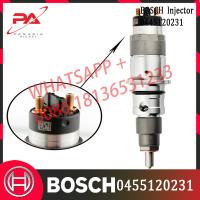 China Common Rail Fuel Injector 0445120059 0445120231 for Komatsu PC200-8 Excavator for sale