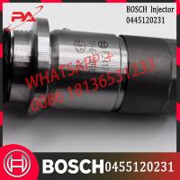 China Common Rail Fuel Injector 0445120059 0445120231 for Komatsu PC200-8 Excavator for sale