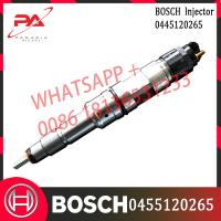 China Diesel Fuel Injector Nozzle 0445120265 Common Rail Injector for Weichai WP12 JAC J4 JAC SEI 3 for sale