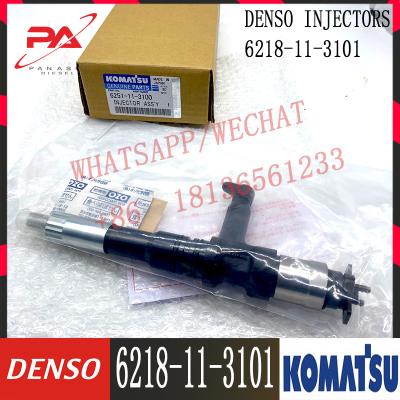 China Komatsu Excavator Fuel Injector 095000-1211 6251-11-3100 for PC400-8 SAA6D125E Engine for sale
