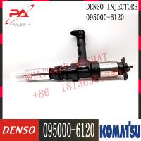 China 095000-6120 Komatsu Fuel Injector for PC600 Excavator 6261-11-3100 Diesel 6D140 for sale