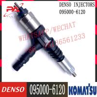 China 095000-6120 Fuel Injector Komatsu PC600 Excavator 6261-11-3100 Diesel Common Rail for sale