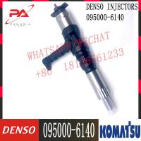 China 095000-6140 6261113200 Common Rail Fuel Injector for Komatsu PC800-8 6D140 Engine for sale