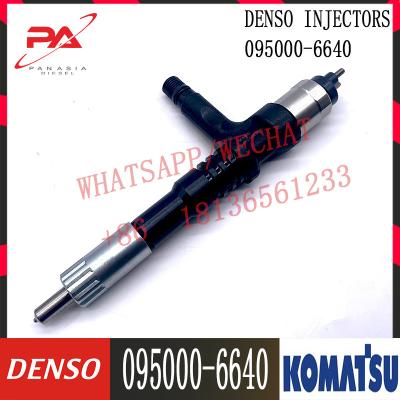 China Komatsu Fuel Injector 095000-6640 6251-11-3200 6251-11-3201 for SAA6D125E-5C/5D Engine for sale