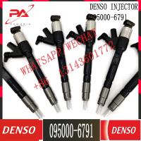 China D28-001-801+C Diesel Common Rail Injector 095000-6790 095000-6791 for DENSO Shanghai Diesel 6114 for sale