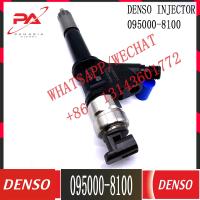 China Common Rail Fuel Injector 095000-8100 for HOWO A7 Heavy Truck SDEC SC9DK Engine for sale