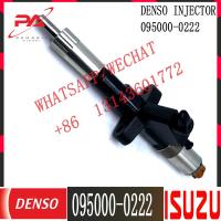 China Diesel Engine Common Rail Injector 095000-0222 1-15300347-3 for ISUZU 6SD1 for sale