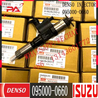 China 095000-0660 Fuel Injector for Isuzu 4HK1 6HK1 8982843930 8-98284393-0 for sale