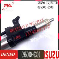 China Common Rail Diesel Injector 095000-6300 095000-6301 for ISUZU 6WG1 ZX870-3 12 Months Warranty for sale