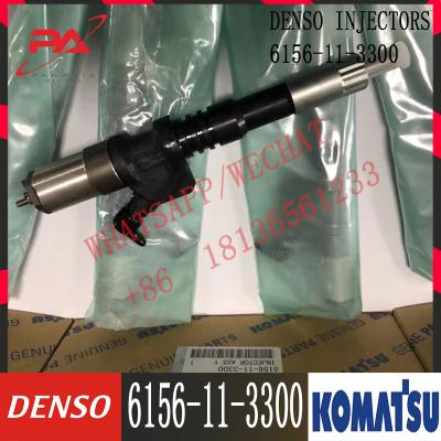 China KOMATSU Fuel Injector 6156-11-3300 095000-1211 for SAA6D125 Engine PC400-7 PC450-7 for sale