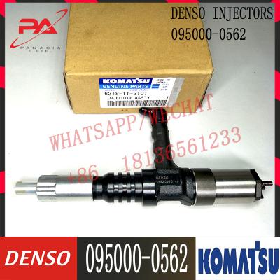 China Diesel Engine Fuel Injector 095000-0560 095000-0561 095000-0562 for Komatsu 6218-11-3100 12 Months Warranty for sale