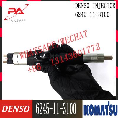 China Komatsu SAA6D170E-5 Fuel Injector 6245-11-3100 095000-6290 for PC1250-8 Excavator for sale