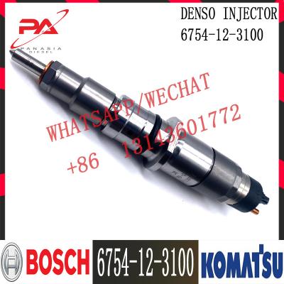 China Komatsu Diesel Engine Fuel Injector 6745-12-3100 0445120236 for PC300-8 PC350LC-8 D65EX-15E0 for sale