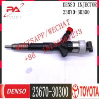 China Toyota Hilux 2KD-FTV Diesel Fuel Injector 095000-7760 23670-30300 23670-39275 for sale